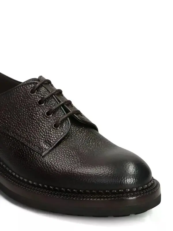 GREEN GEORGE Grainy Derby Shoes