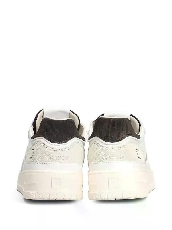 D.a.t.e. Torneo Pure Panelled Leather Sneakers - White