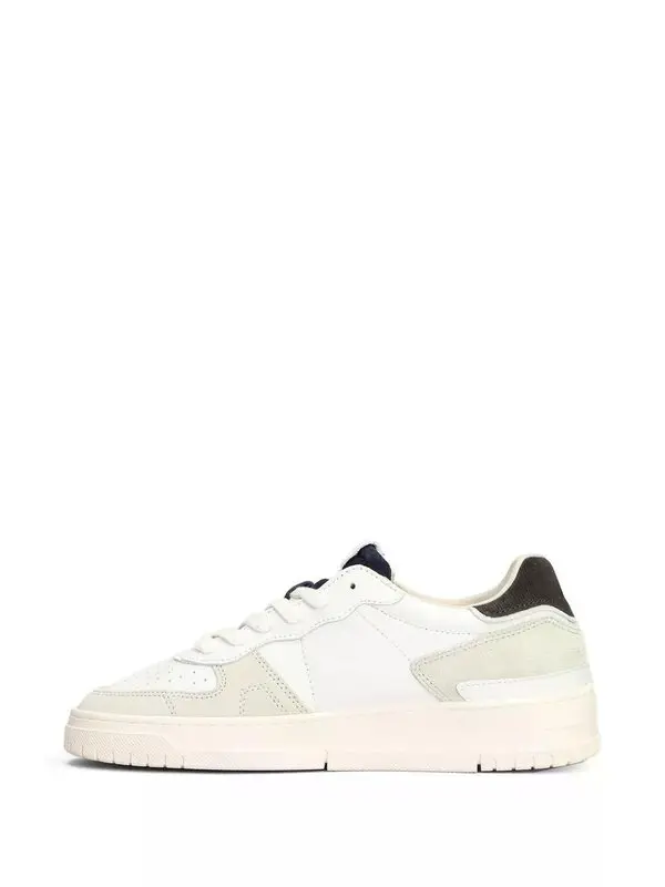 D.a.t.e. Torneo Pure Panelled Leather Sneakers - White