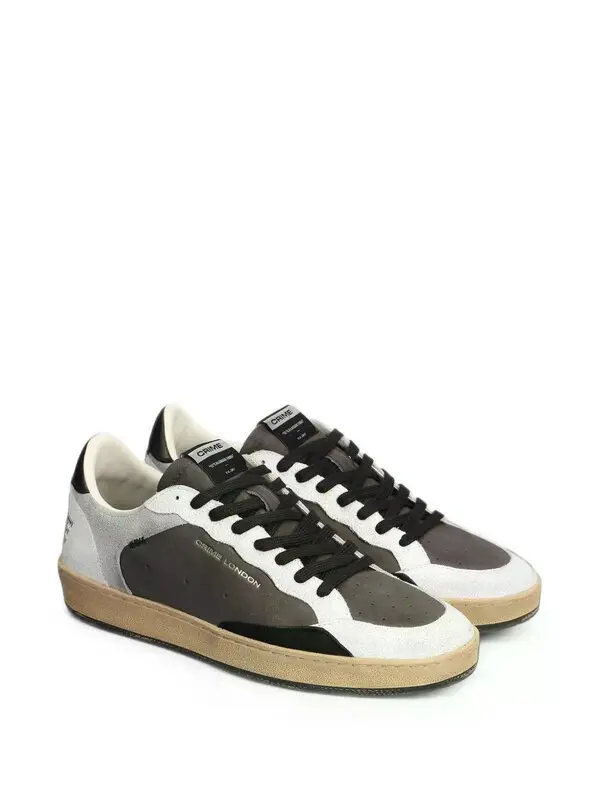 CRIME LONDON Chelsea Leather Sneakers