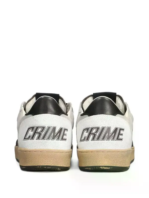 CRIME LONDON Chelsea Leather Sneakers