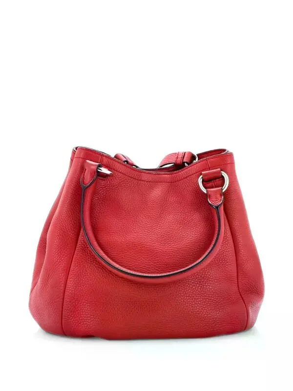 Prada Convertible Shopping Tote Vitello Daino Small Shoulder Bag
