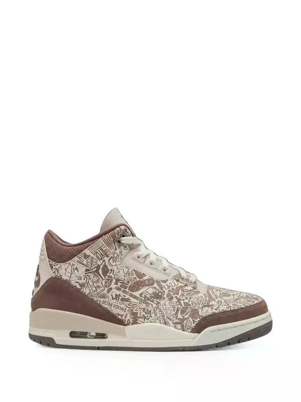 JORDAN Air 3 Retro Laser Sneakers - Neutrals