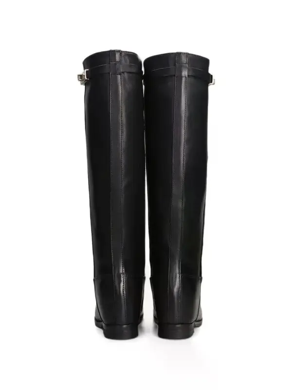 JULIE DEE Turn-lock Knee-high Boots