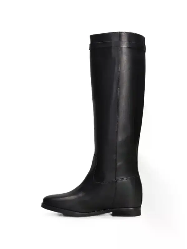 JULIE DEE Turn-lock Knee-high Boots
