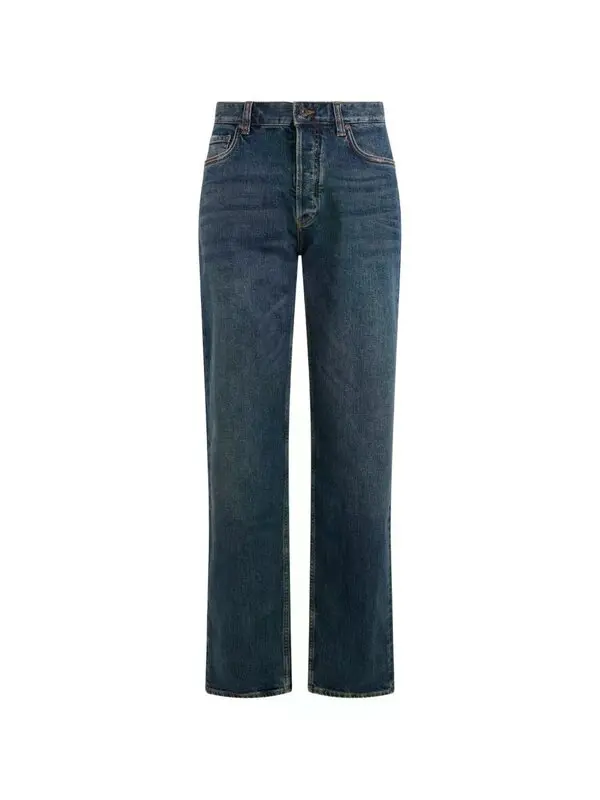 Emporio Armani Five-pocket Jeans Regular Fit With Stone Wash