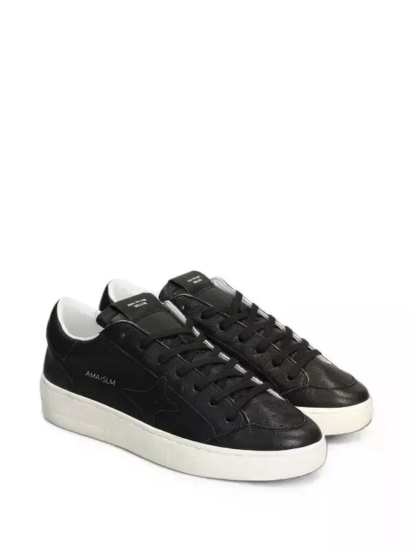 AMA-BRAND Logo-print Lace-up Sneakers