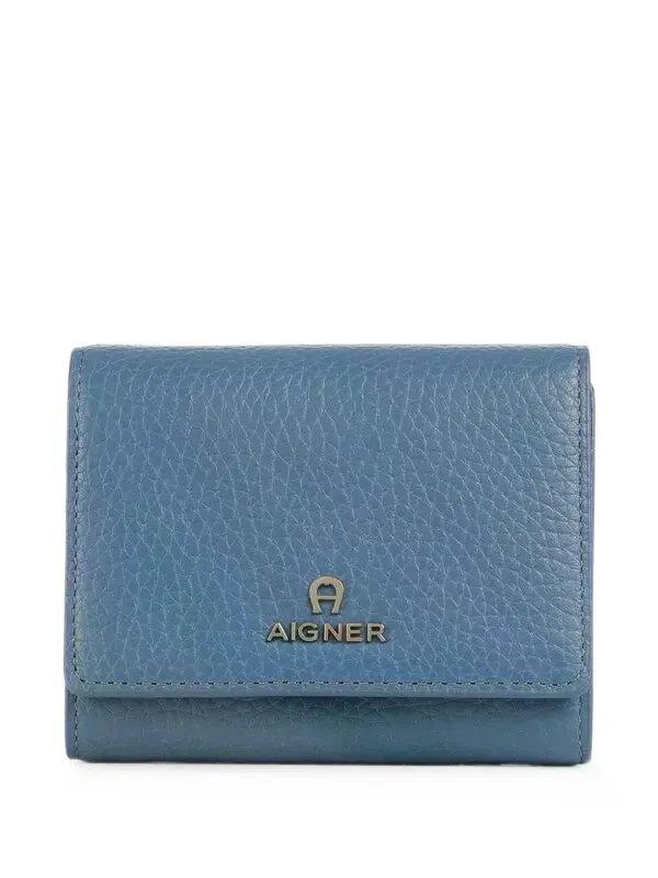 AIGNER Ivy Grained Leather Wallet