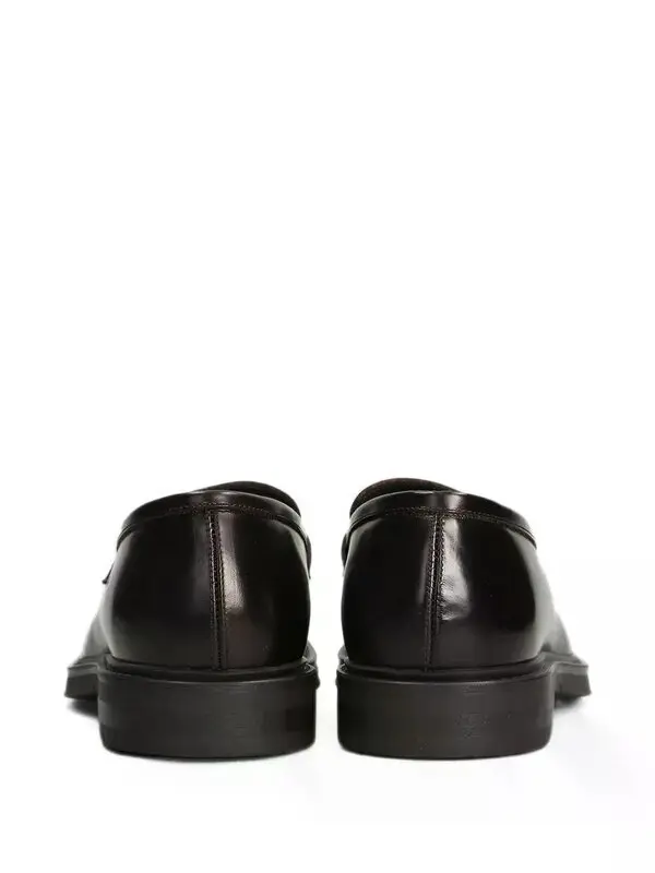 GREEN GEORGE Leather Penny Loafers