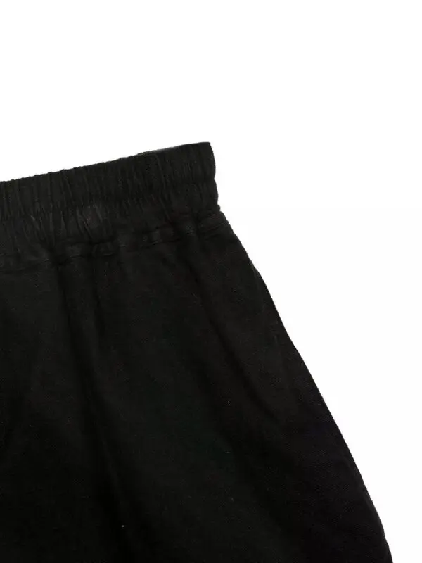 Rick Owens Layered-hem Drawstring Shorts