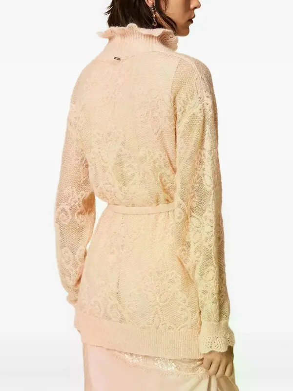 TWINSET Jacquard Alpaca-blend Maxi Jumper