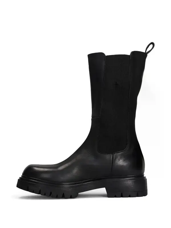Elena Iachi Leather Combat Boots