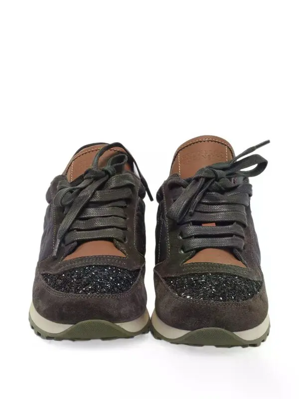 Brunello Cucinelli Monili Glitter Sneakers