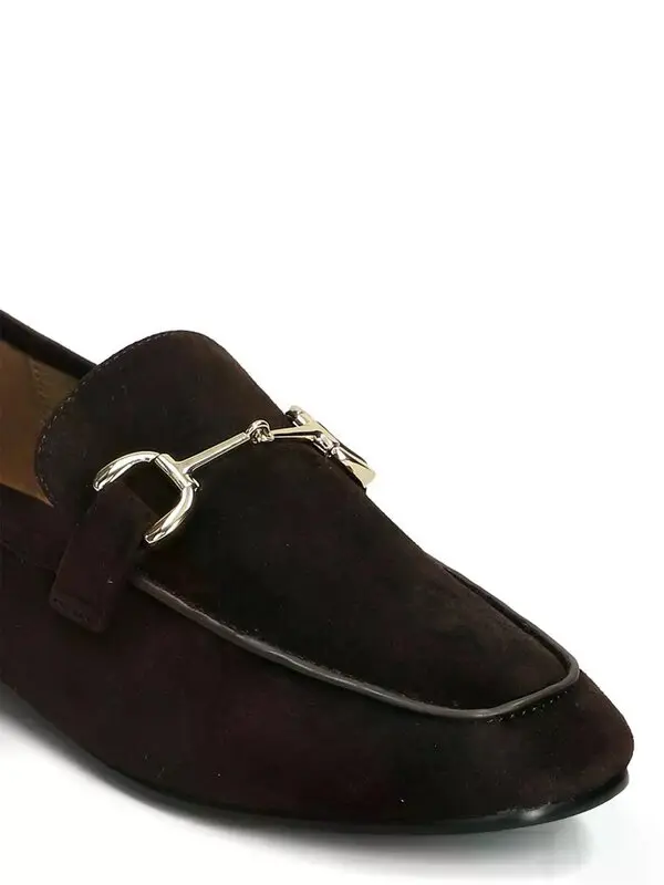 BIBI LOU Horsebit-detail Suede Loafers