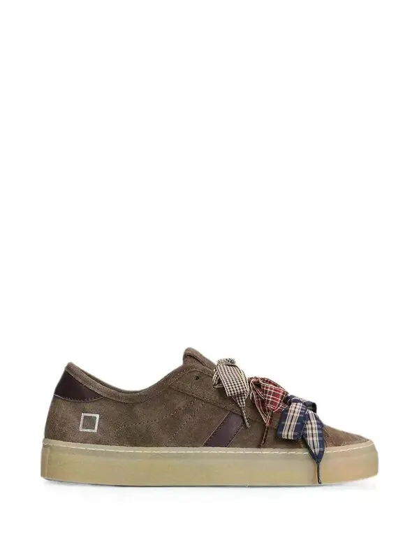 D.a.t.e. Bow-embellished Suede Sneakers