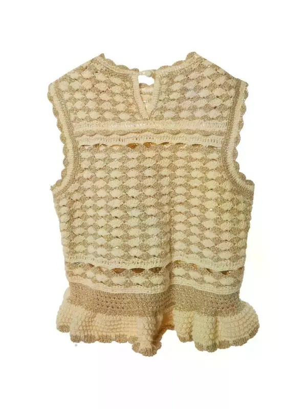 Zimmermann Wanderlust Crochet Tank Top