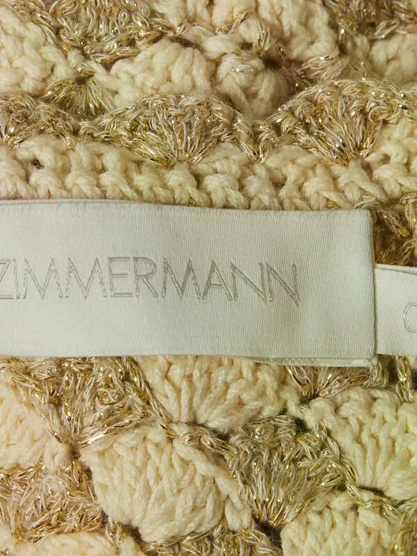 Zimmermann Wanderlust Crochet Tank Top