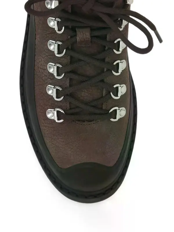 Diemme Cornaro Gomma Lace-up Panelled Boots