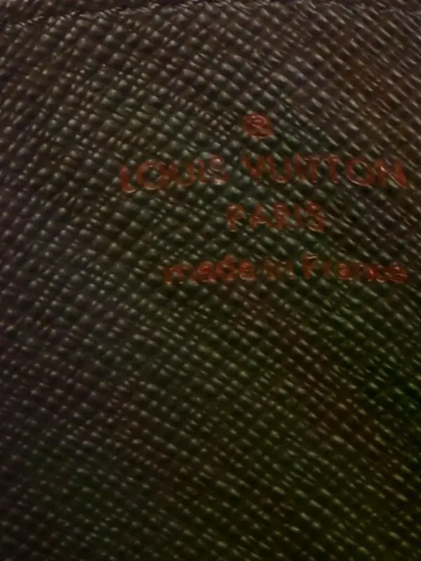 LOUIS VUITTON Zippy Coin Purse Damier Pouch