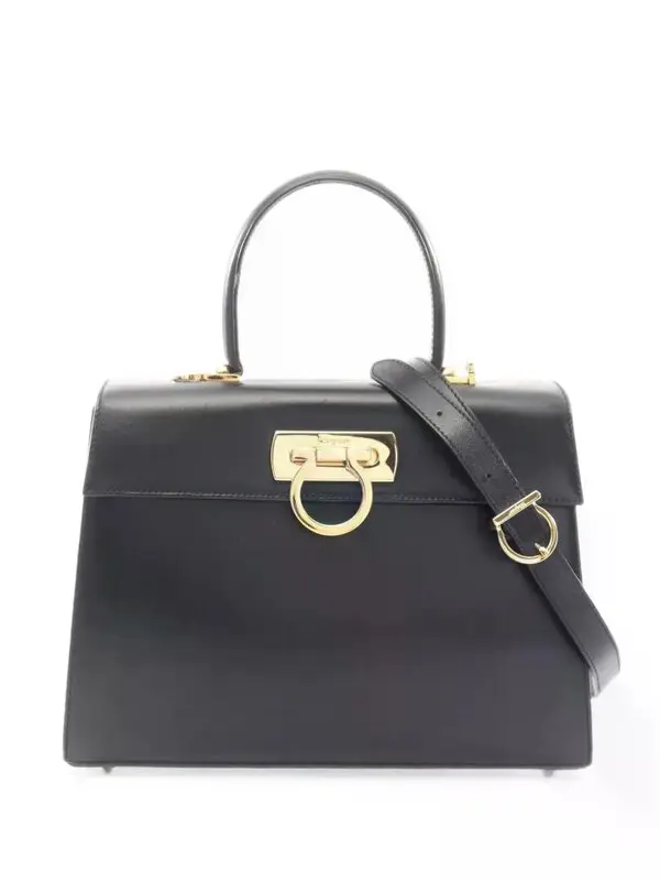FERRAGAMO 2010s Gancini Satchel Bag