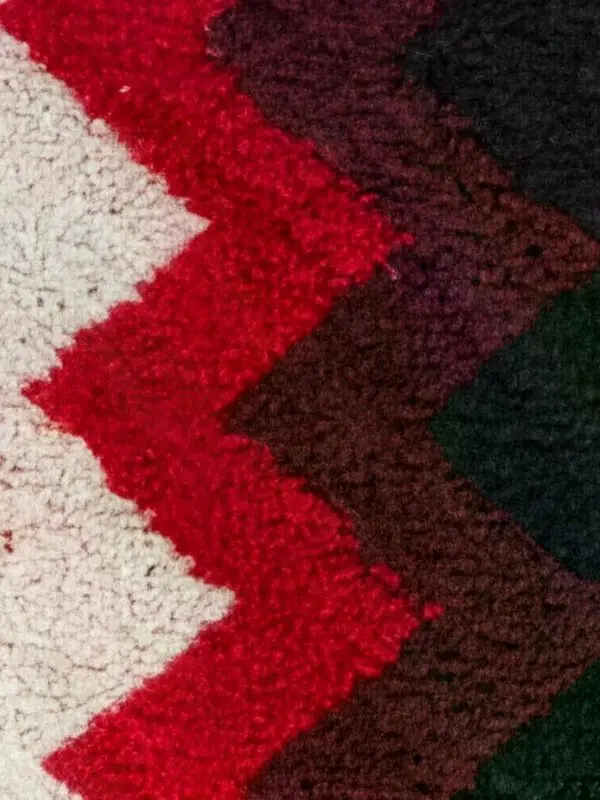 Missoni Zigzag-knit Slippers - Red