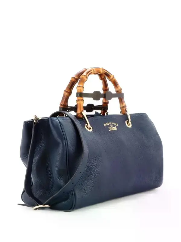 Gucci Bamboo Shopper Leather Medium Tote Bag