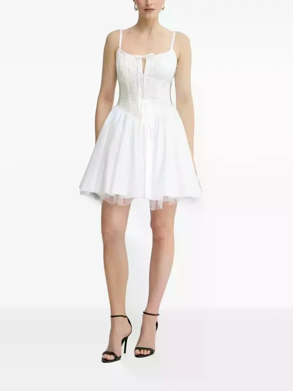 Guess Bustier Mini Dress - White