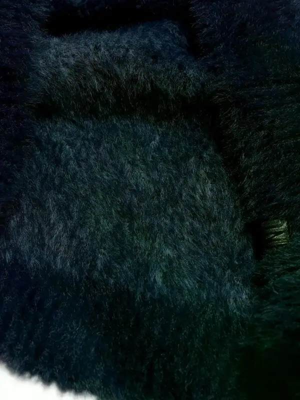 ONETEASPOON Star-motif Fluffy Sweater