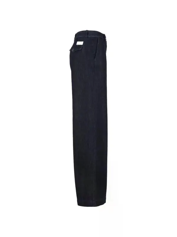 NINE:INTHE:MORNING Fiamma Wide-leg Jeans - Blue