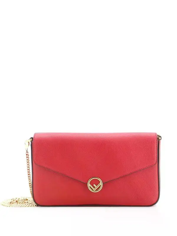 Fendi Leather Small Crossbody Bag