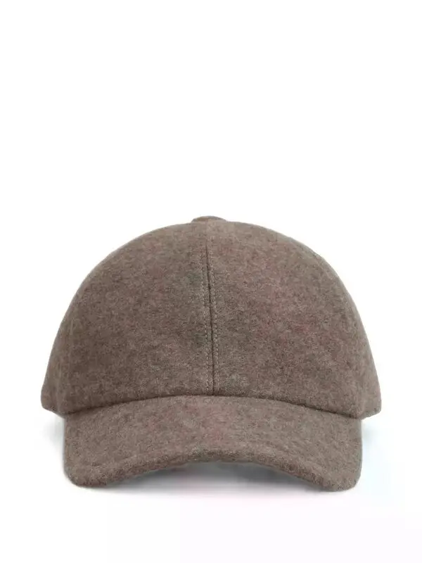 Fedeli Brushed-effect Cashmere Cap