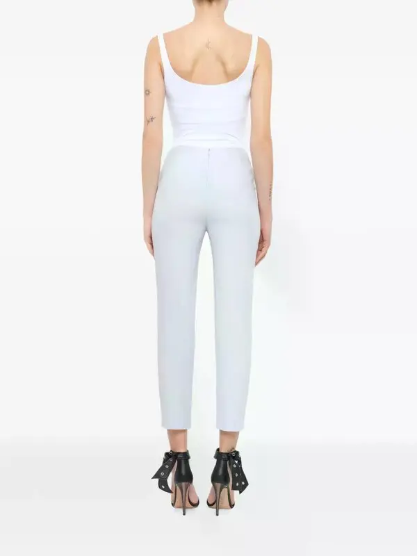 Alexander McQueen Zip-fastening Cropped Trousers