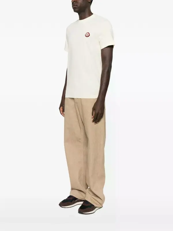 Moncler Logo-patch Jersey T-shirt
