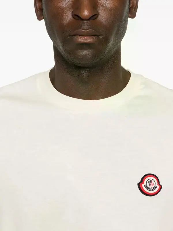 Moncler Logo-patch Jersey T-shirt
