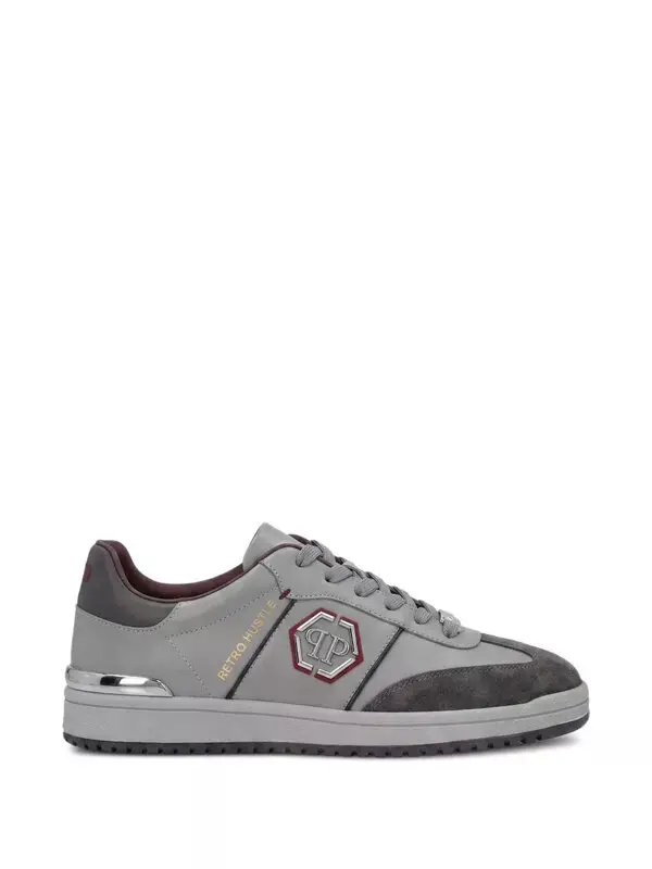 Philipp Plein Low-top Sneakers Retro Hustle Bicolor - Grey