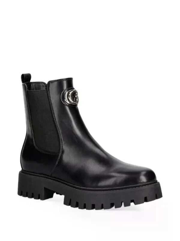 Guess Logo Plaque Lug-sole Ankle Boots
