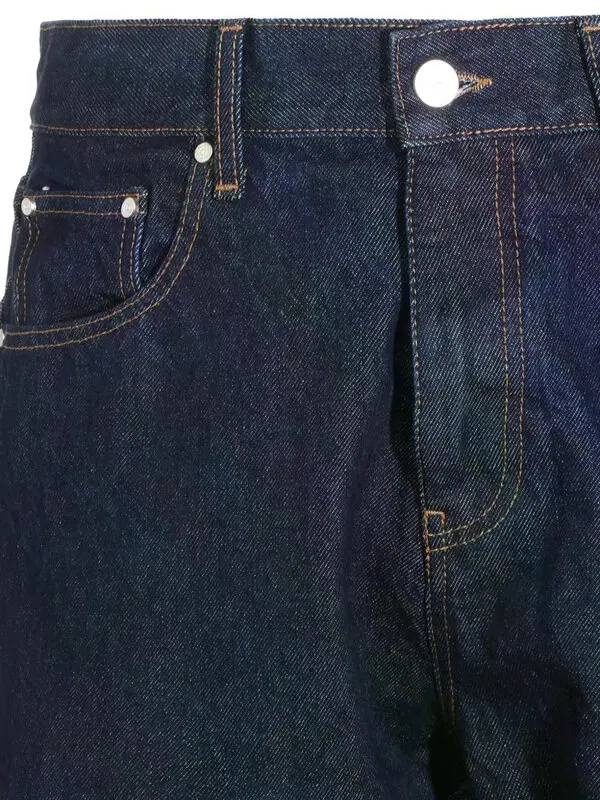 ARTE ANTWERP Logo-embroidered Straight-leg Jeans