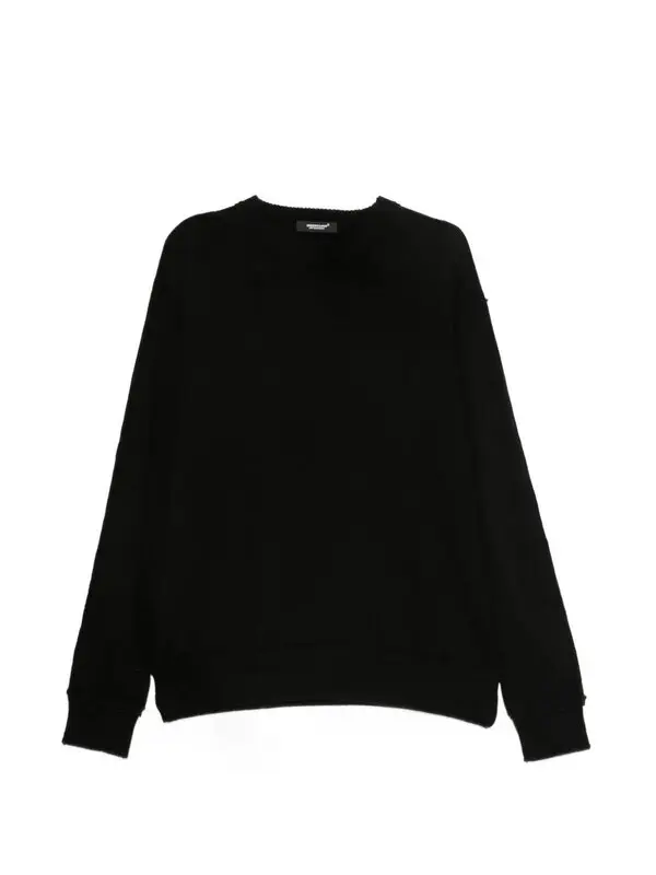 Undercover Raglan-sleeve Crew-neck Sweater