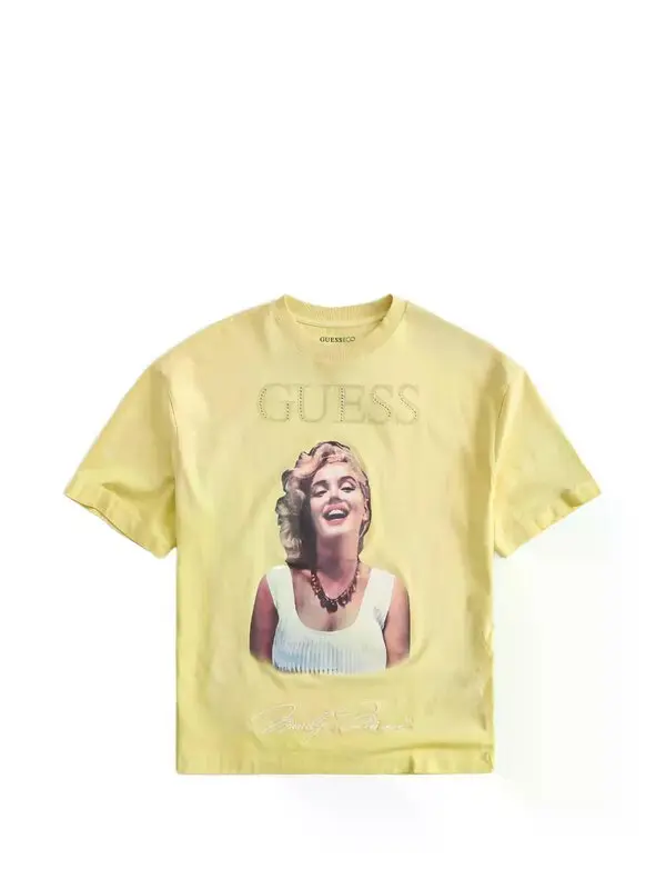 Guess Marilyn Monroe T-shirt - Yellow