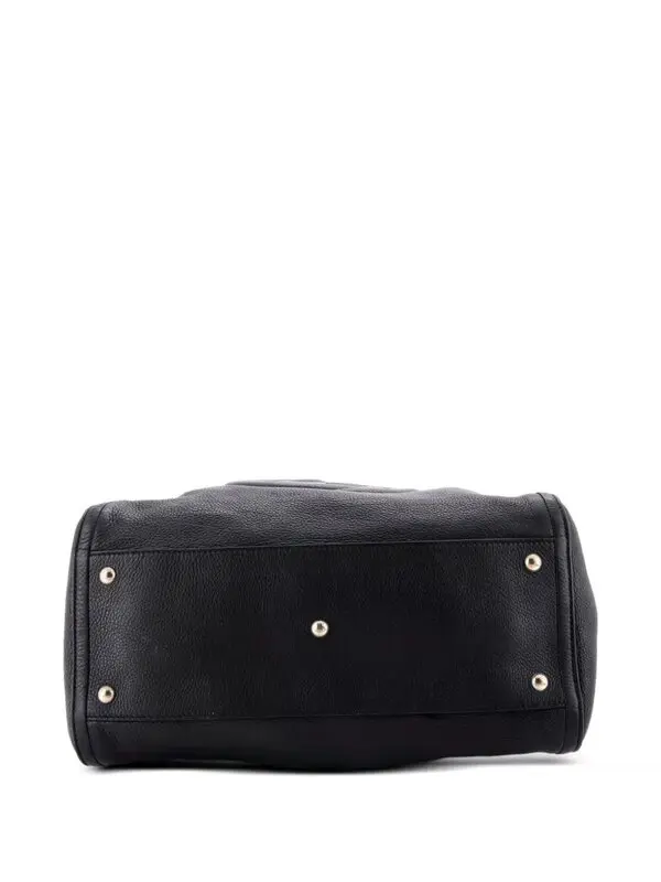 Gucci Soho Leather Shoulder Bag - Black