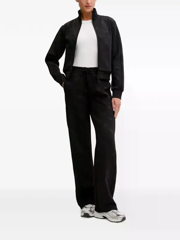 Guess Logo-embossed Drawstring-waist Track Pants