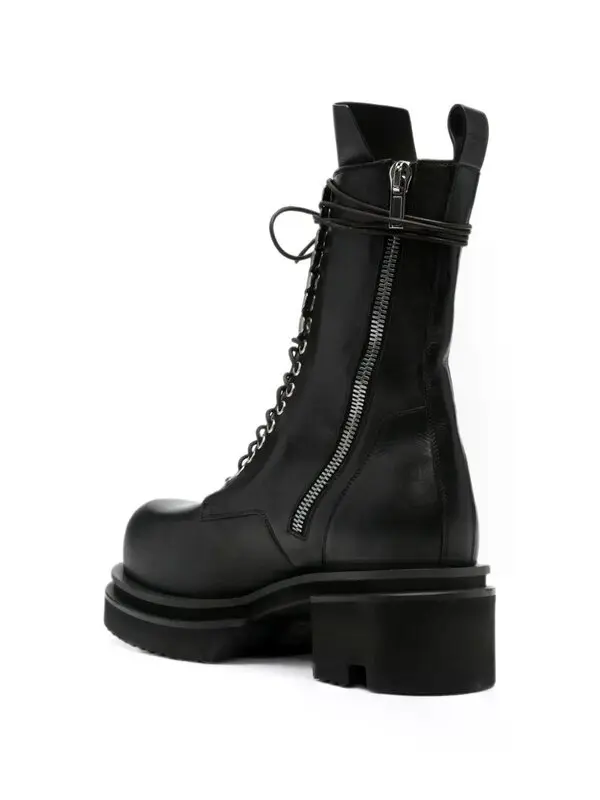 Rick Owens Bogun Lace-up Boots