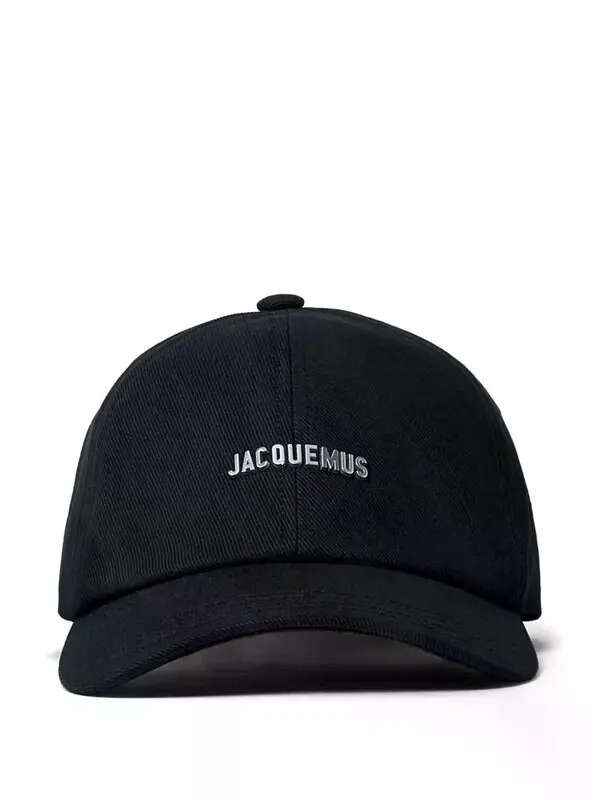 Jacquemus The Gadjo Logo Baseball Cap - Black