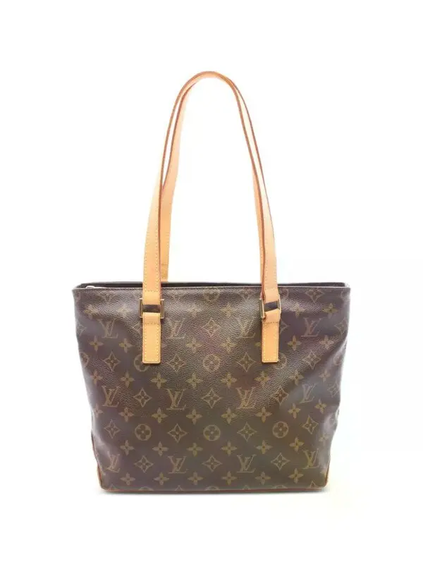 LOUIS VUITTON Monogram Cabas Piano Tote Bag