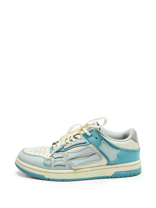 Amiri Skel Leather Sneakers