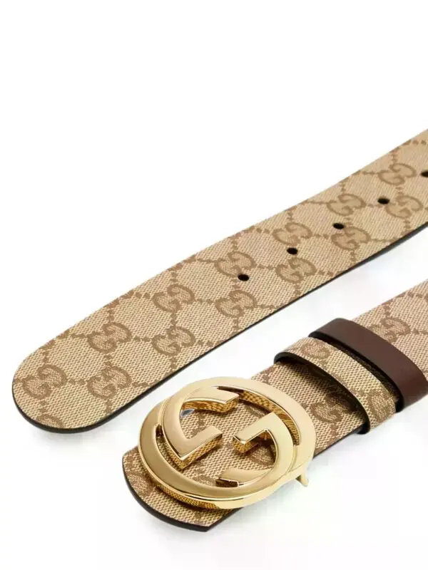 Gucci Reversible Belt With Interlocking G-buckle