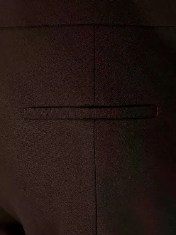 Peserico Pressed-crease Flared Trousers