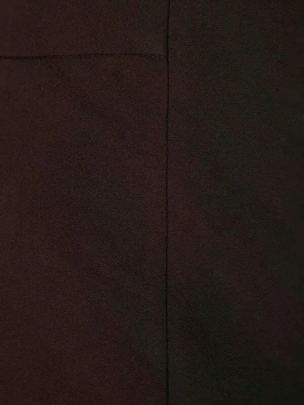 Peserico Pressed-crease Flared Trousers