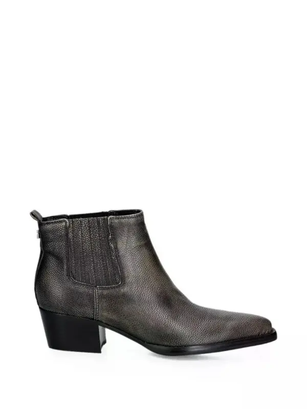 Guess Wynie Grainy-leather Ankle Boots