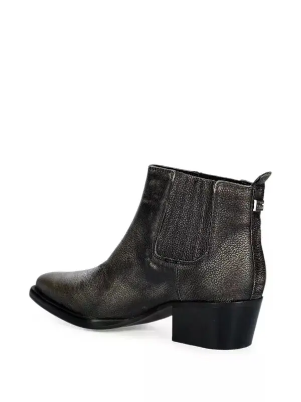 Guess Wynie Grainy-leather Ankle Boots